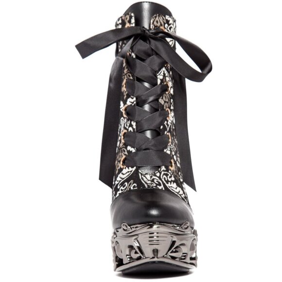 Hades Footwear | Shoes | Hades Rena Steampunk Victorian Damask Ankle ...